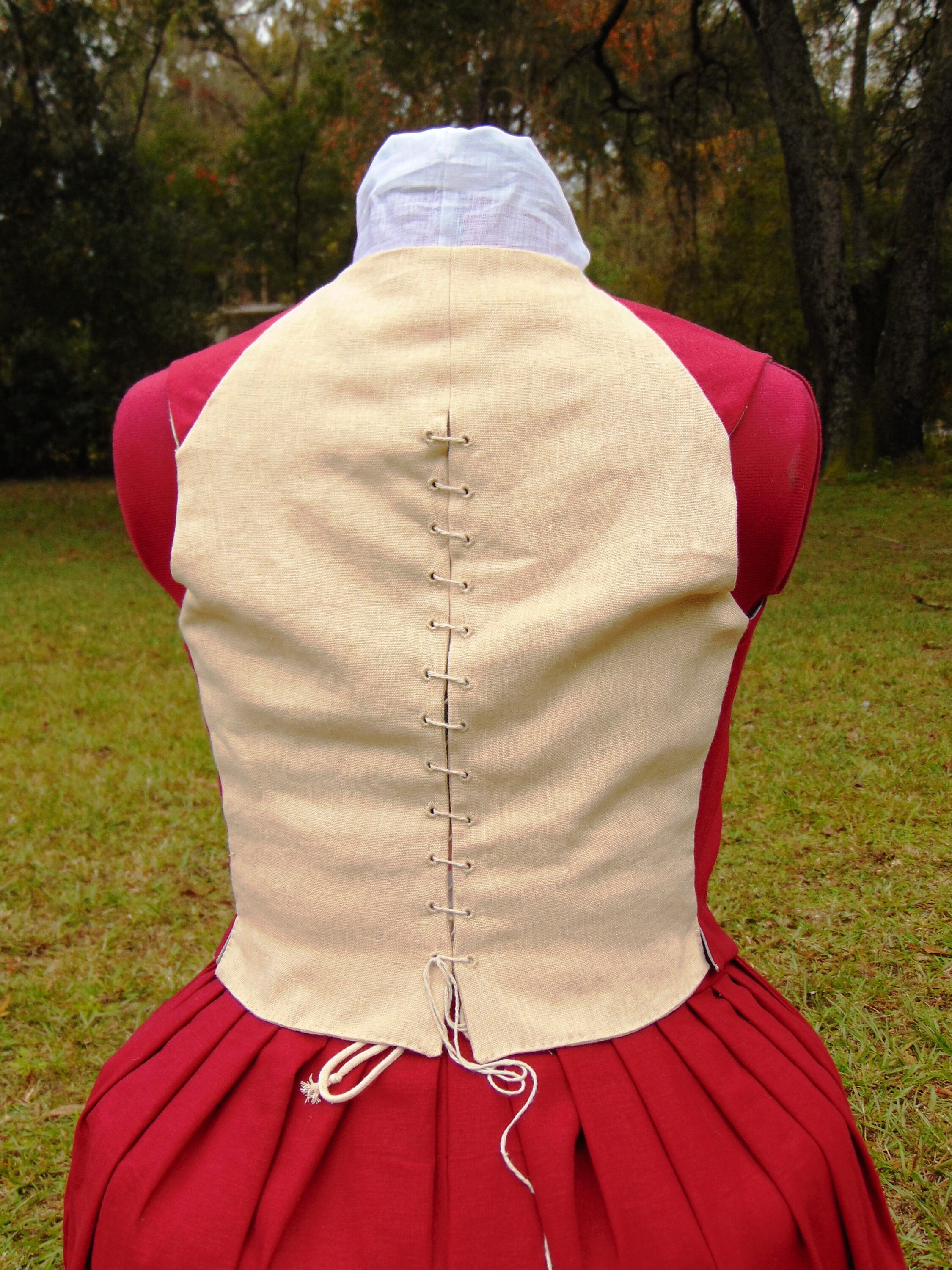Custom 18th Century Riding Habit, 3 Pieces. 100% Linen, Color Options ...