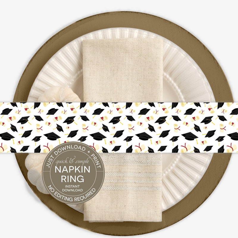 Paper Napkin Rings - Etsy