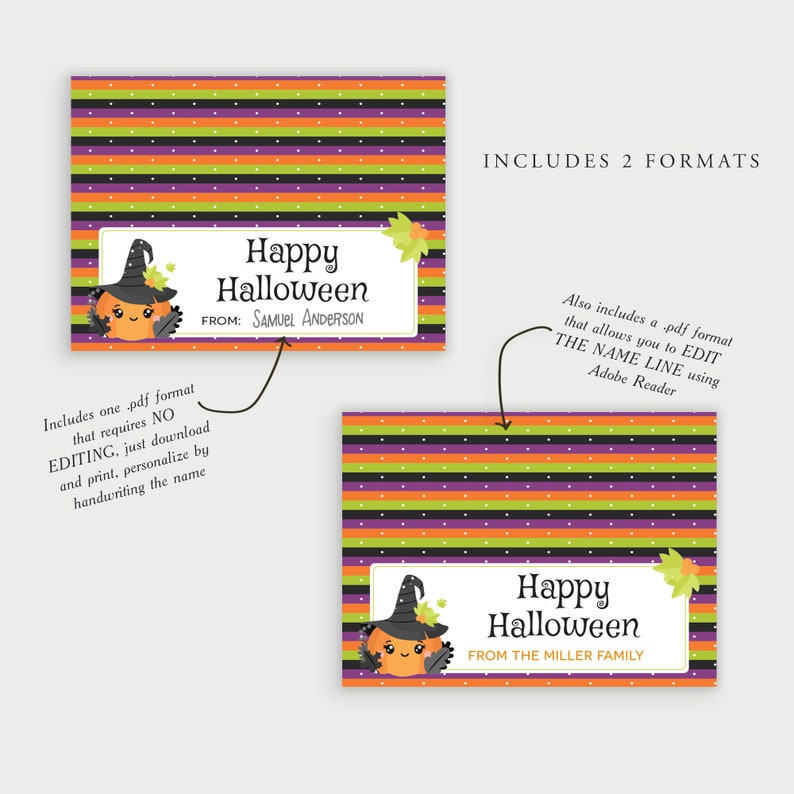 Printable Halloween Kids Activity Pack Trick or Treat Gift - Etsy