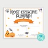 Printable Halloween Best Decorated Trunk Award Certificate, Trick or ...