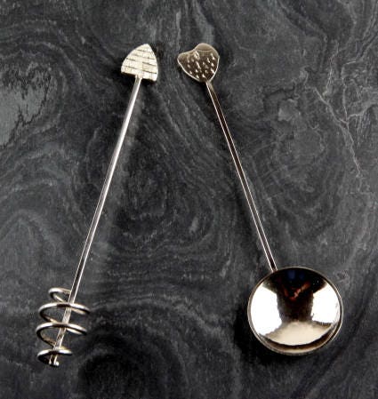 Sterling Silver Jam Spoon - Etsy UK