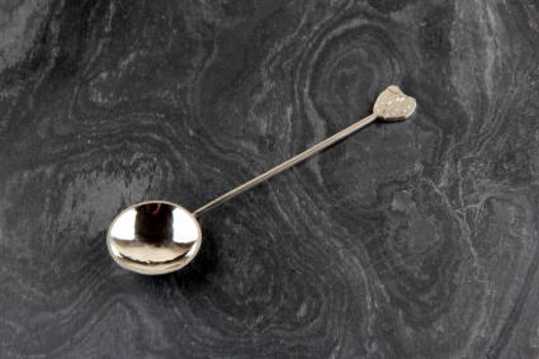 Sterling Silver Jam Spoon - Etsy UK