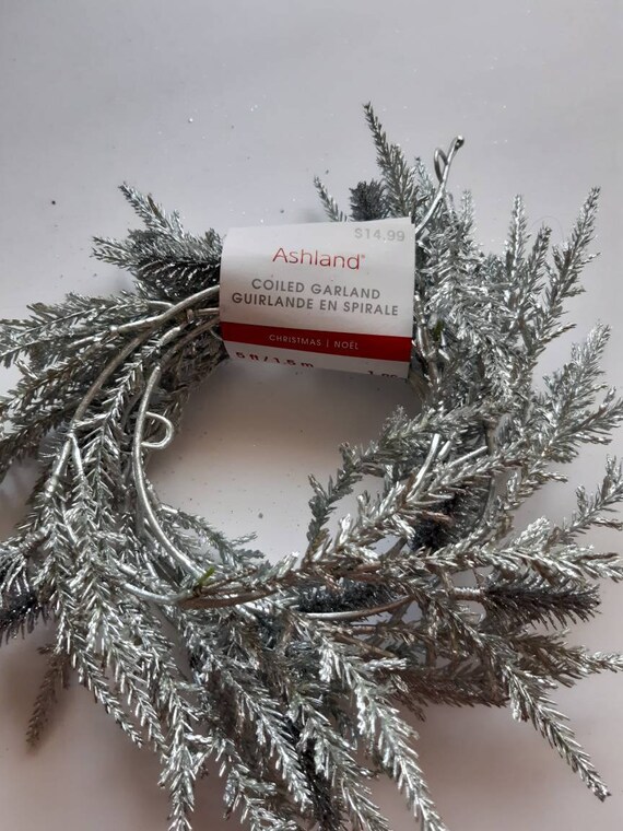 Silver Garland | Etsy
