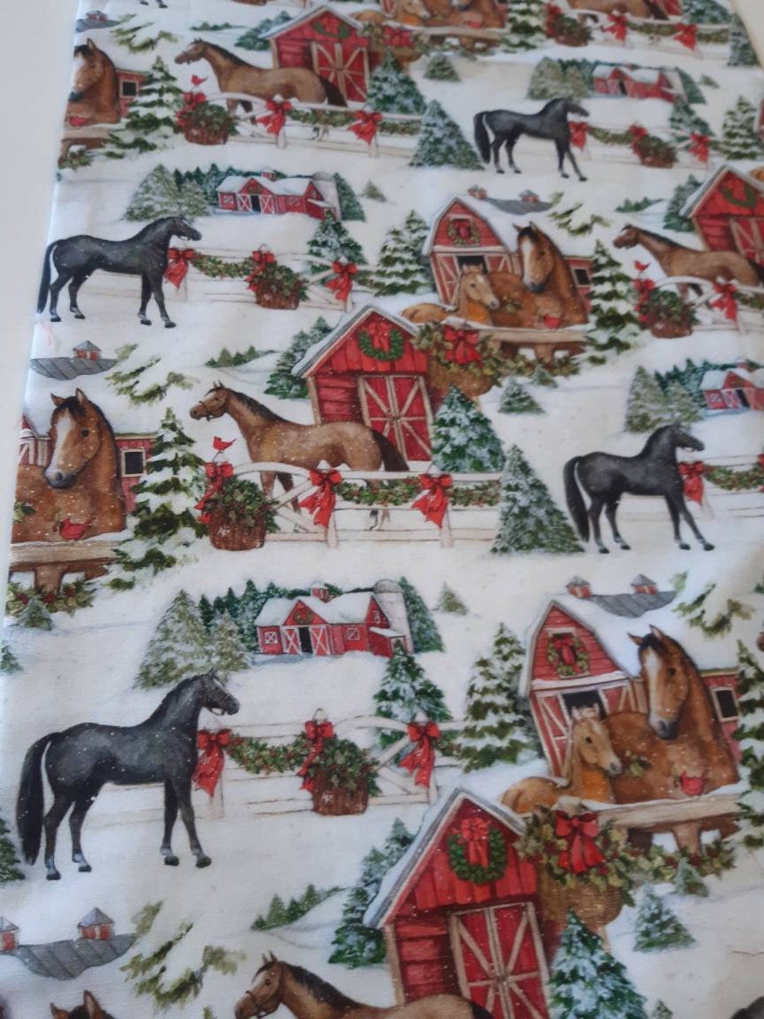 Winter,farmhouse, Rustic, Vintage Inspired Table Runner, Christmas ...