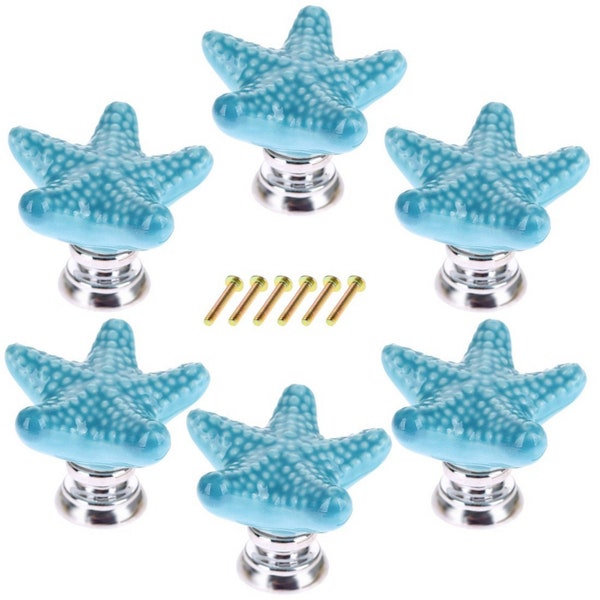Starfish Knobs - Etsy