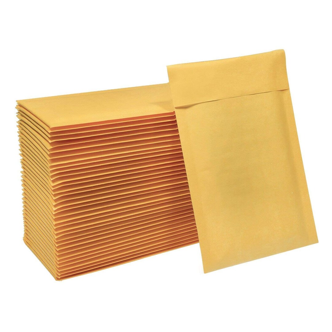 100pcs 6x10 Inches Kraft Bubble Mailers Self Seal Padded - Etsy