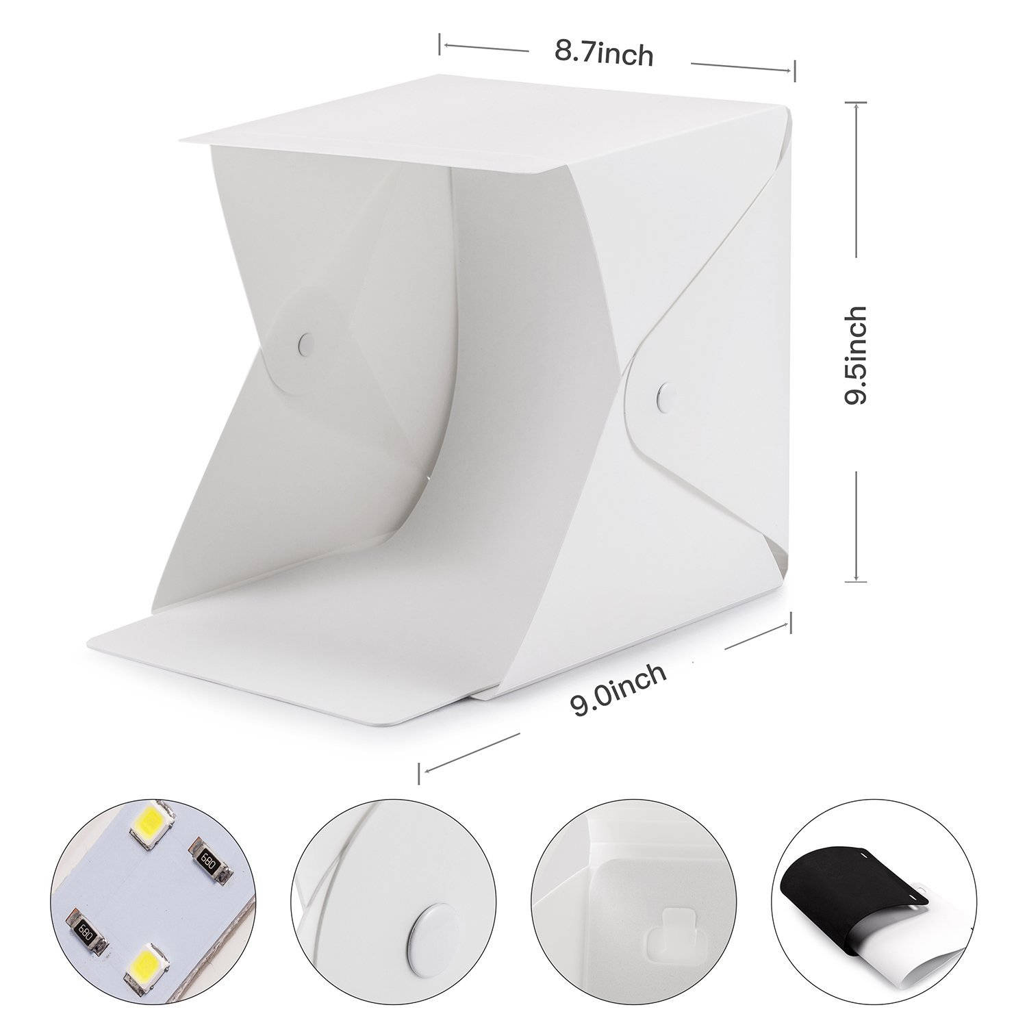 Folding Portable Lightbox Studio Take Pictures Like A Pro on - Etsy