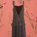 90's Jonathan Martin Studio Dress • Brown Dotted Silk With Attached ...