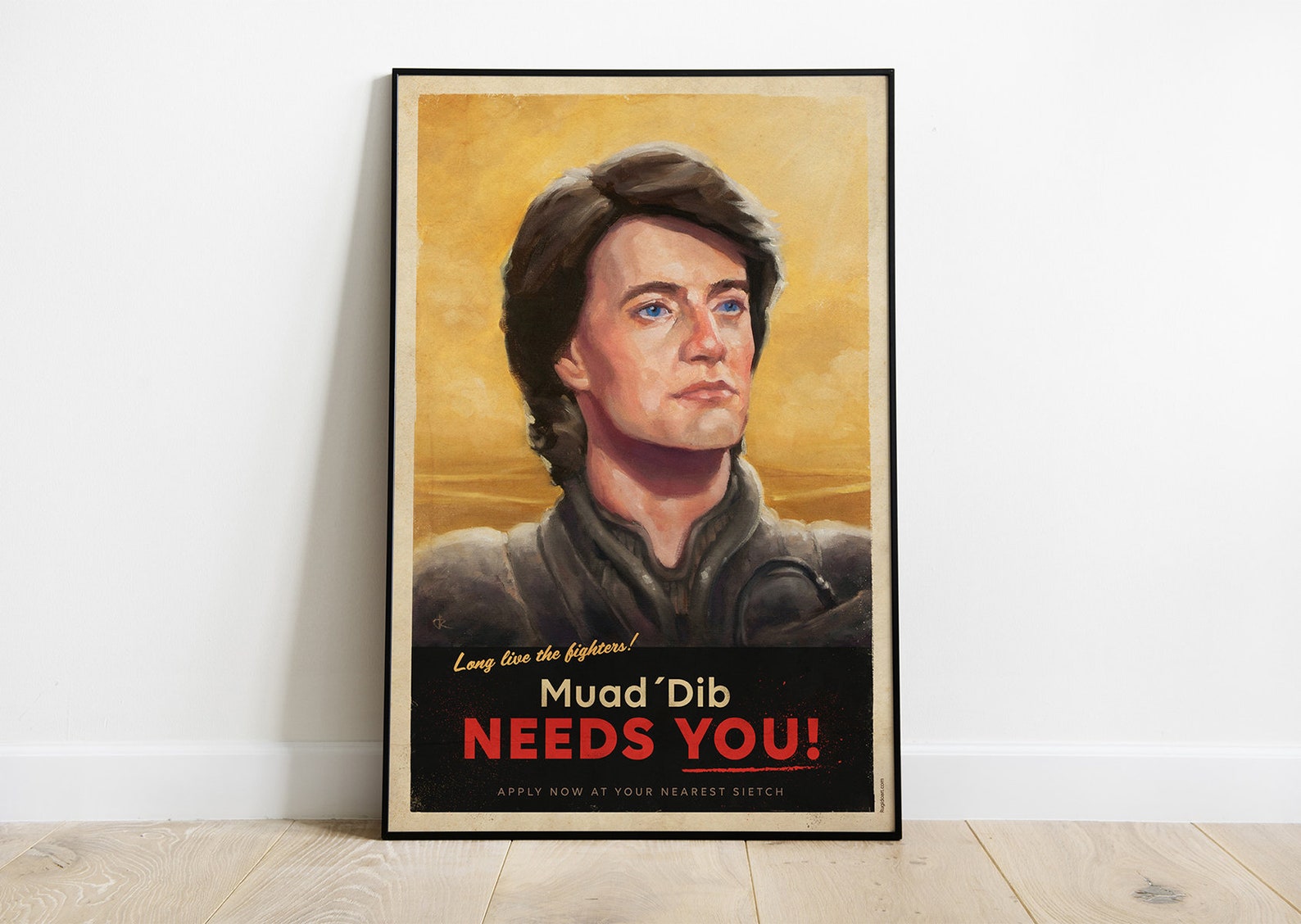 Dune Paul Muad Dib Recruitment Retro-style Poster. Art Print, Wall Art ... Dune Paul Muad Dib Recruitment Retro-style Poster. Art Print, Wall Art ...