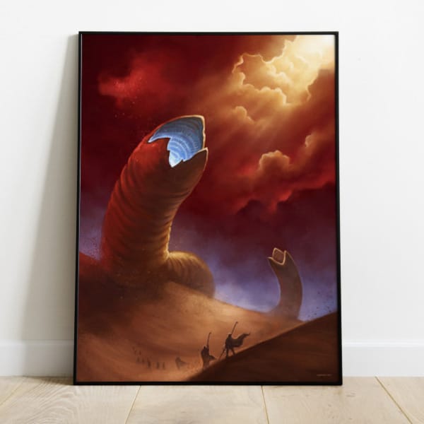 Dune Sandworm Wall Art - Etsy
