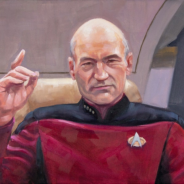 Jean Luc Picard - Etsy