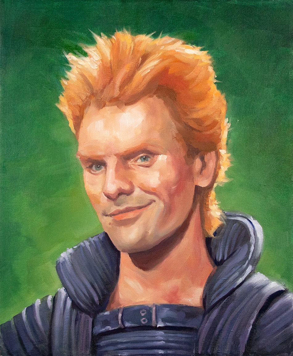 Dune Feyd Rautha Harkonnen Portrait 18x15 Original - Etsy