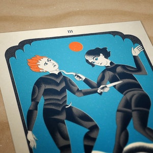 Dune Poster - the Duel: Paul Vs. Feyd-rautha. Art Print, Wall Art. 8X10 ...