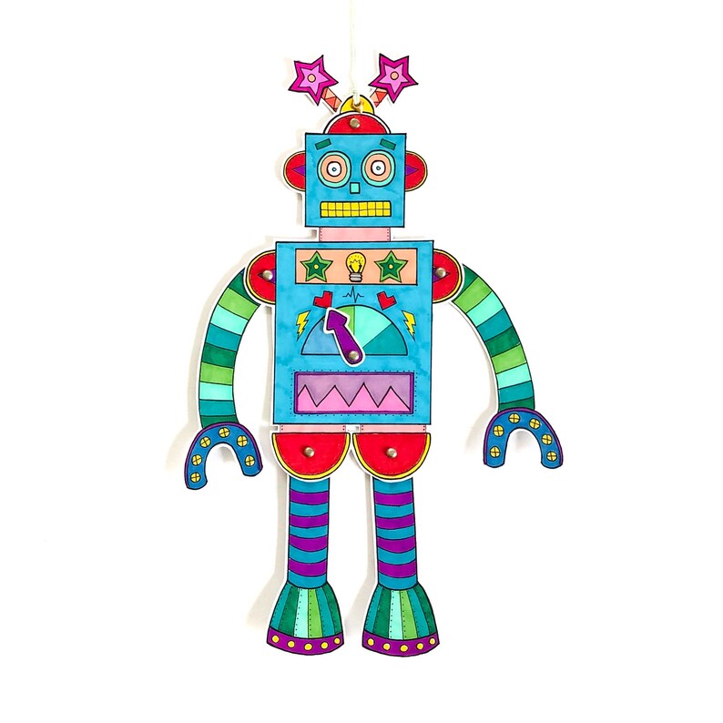 Robot Craft Kit - Etsy