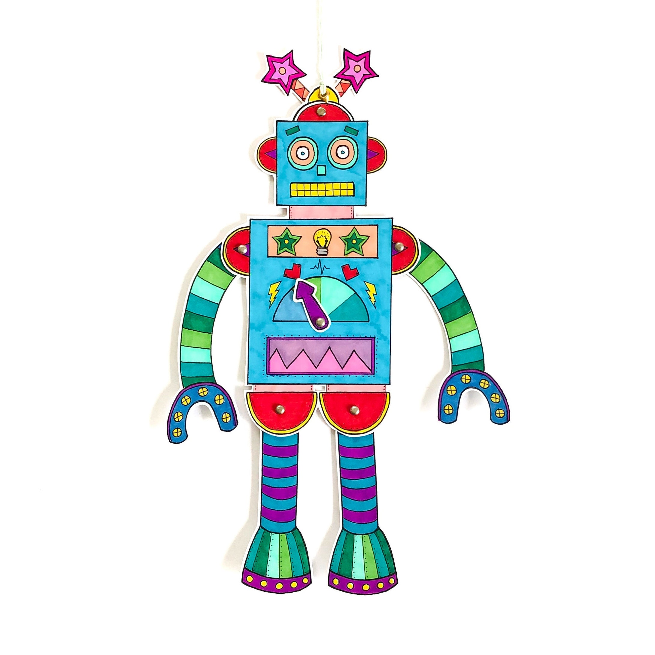 Robot Craft Kit - Etsy
