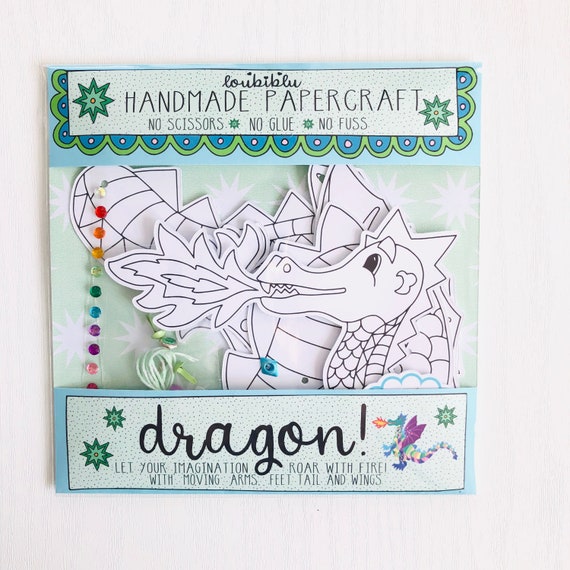Dragon Craft Kit | Etsy
