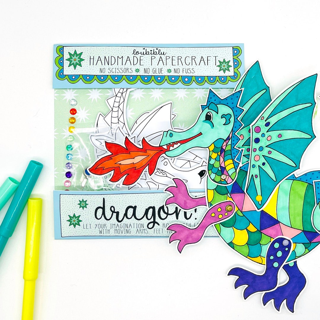 Dragon Craft Kit - Etsy