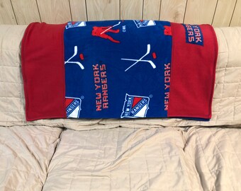 New York Rangers Blanket - Etsy