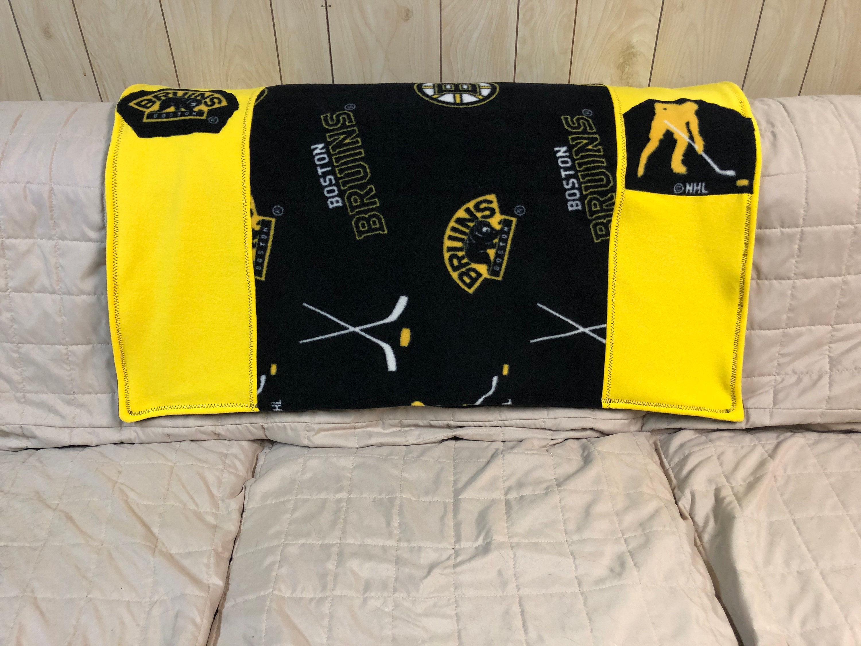Boston Bruins Lap/stadium Blanket - Etsy