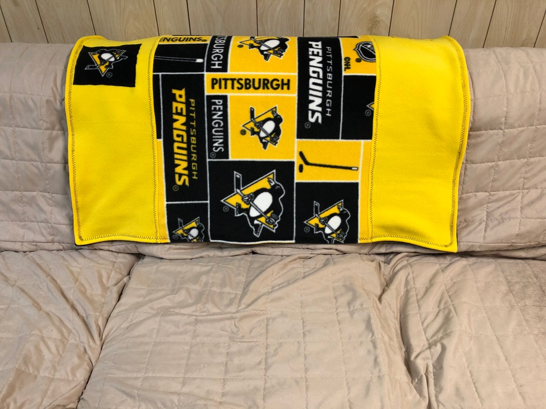 Pittsburgh Penguins Lap/stadium Blanket - Etsy