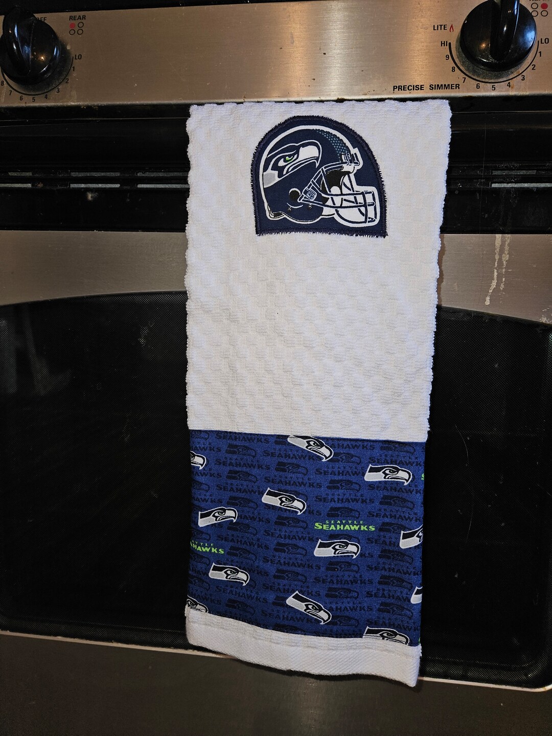 Seattle Seahawks Bar/kitchen Towel - Etsy