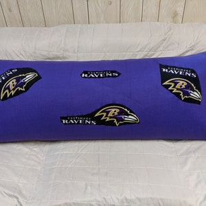 Baltimore Ravens Fleece Body Pillow Cover - Etsy