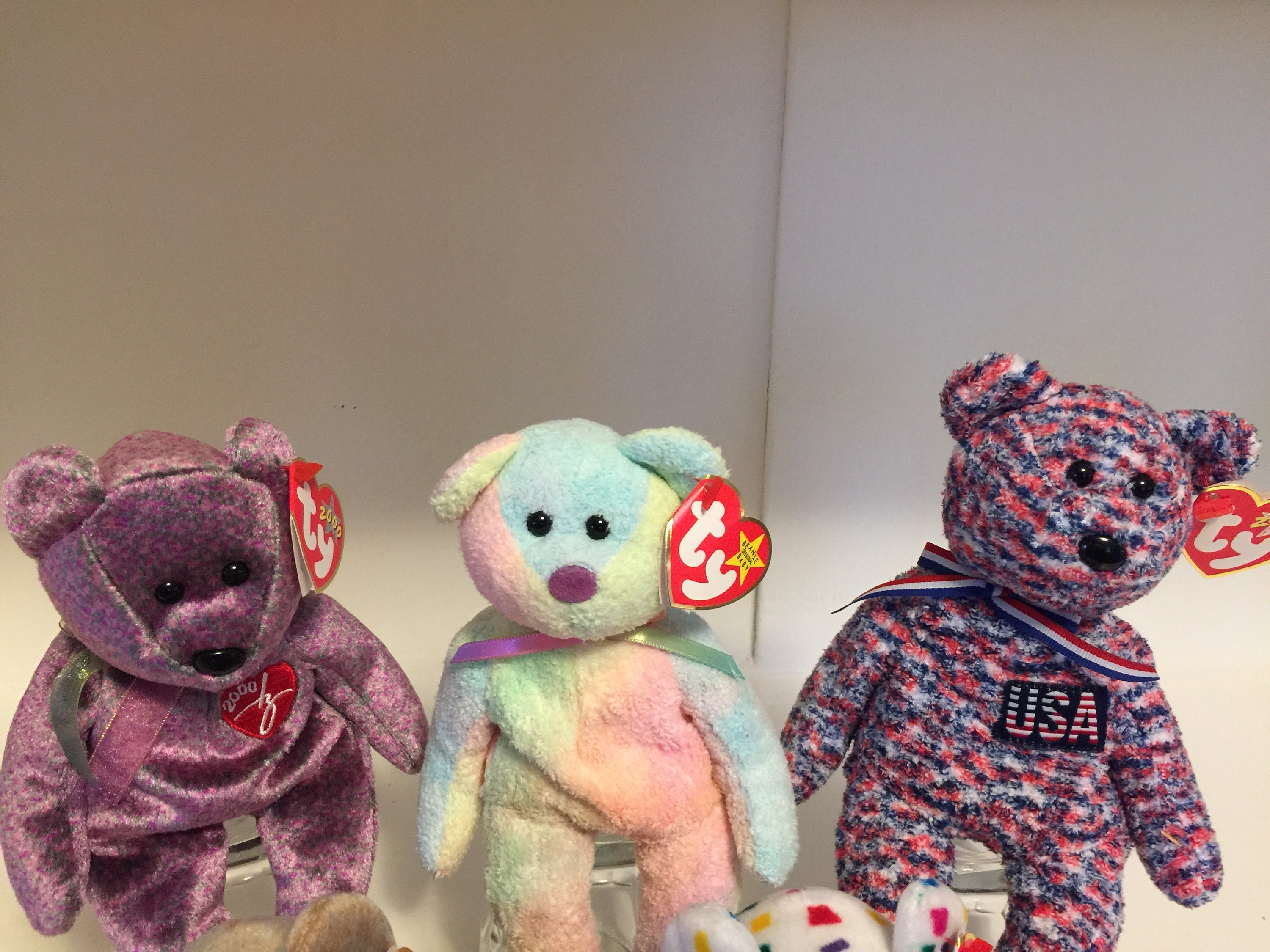 Ty Beannie Babies Set of 5 Bears - Etsy