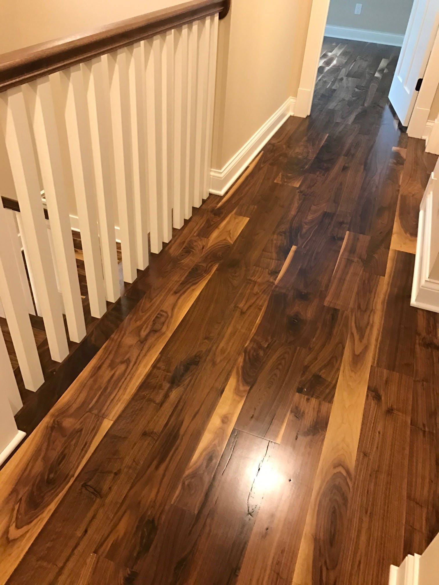 Dark Walnut Hardwood Flooring