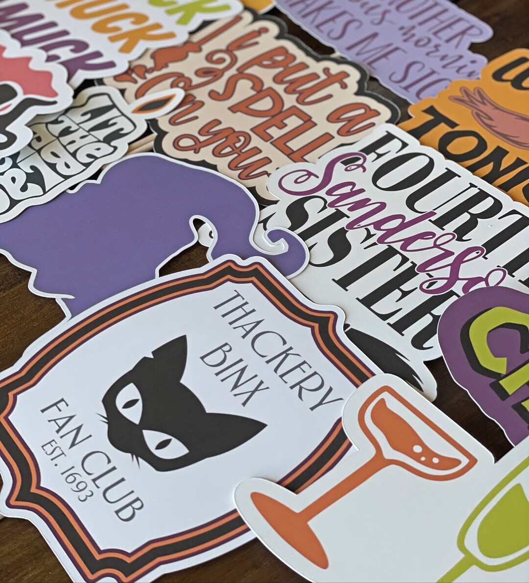 Witches Photobooth Props Hocus Pocus Party Props - Etsy