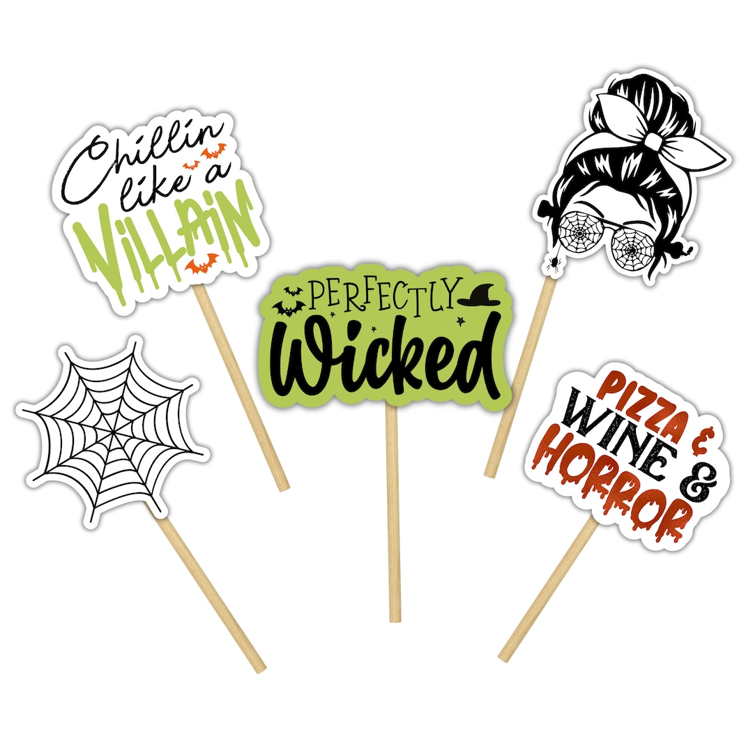 Halloween Photobooth Props - Etsy