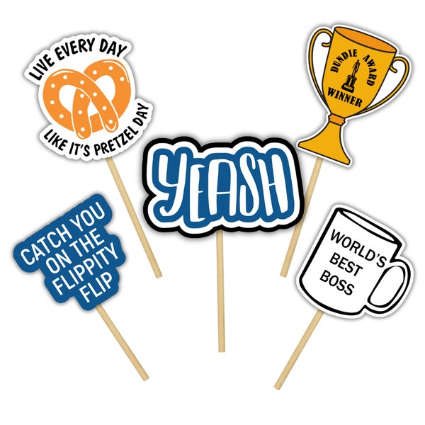 Office Party Photo Props - Etsy