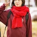 도깨비 Inspired Scarf Guardian the K-drama Red Scarf Guardian: the Lonely ...