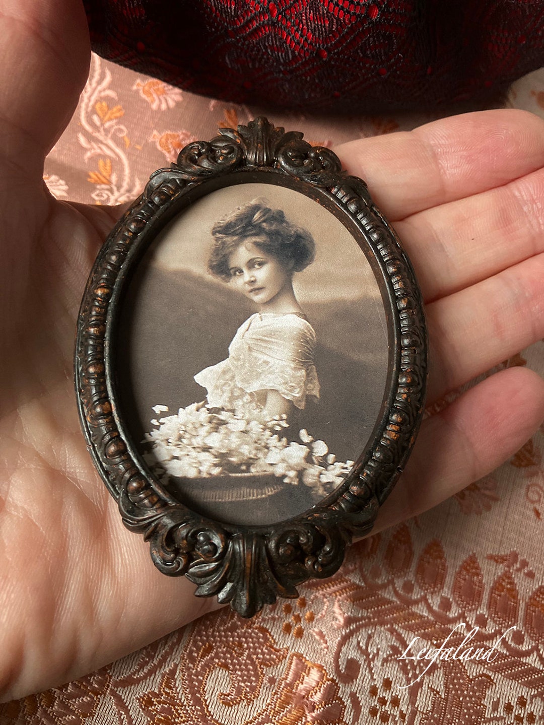 1/12 Scale Hand Painted Frame Reproduction Miniature Print - Etsy