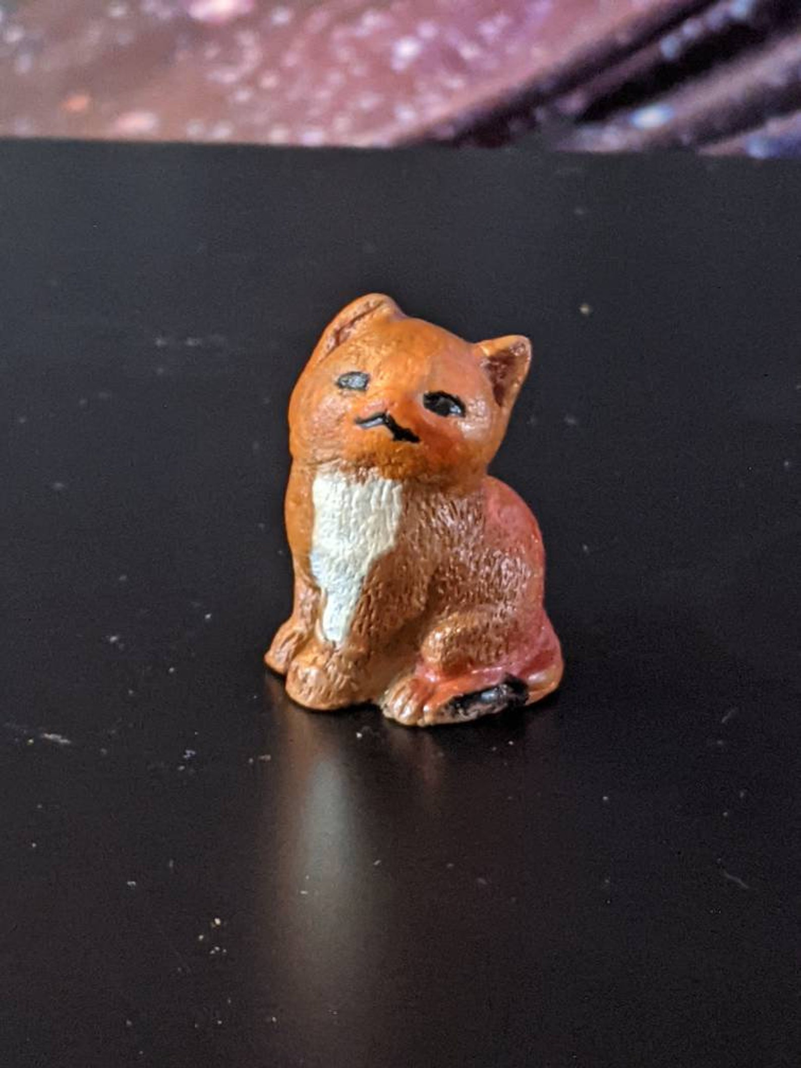 Cute Cat on Stand - Etsy