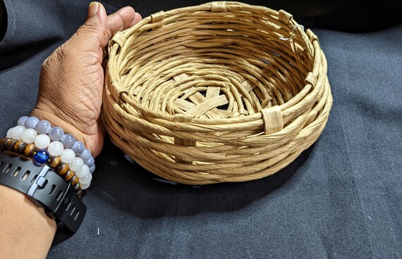 Basket A Made With Recycled Materials - Etsy