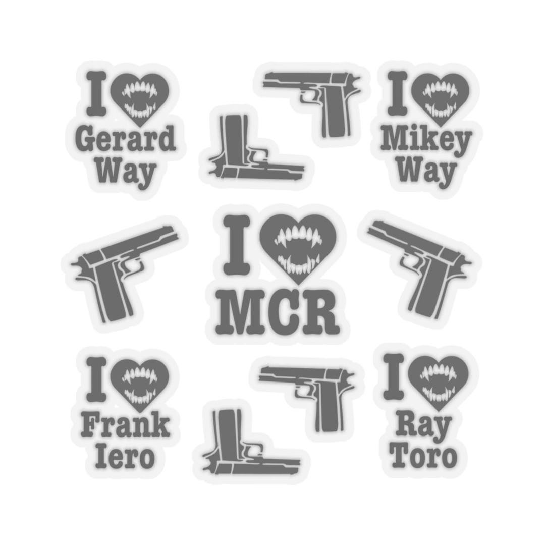 I Heart My Chemical Romance Sticker Sheet - Etsy