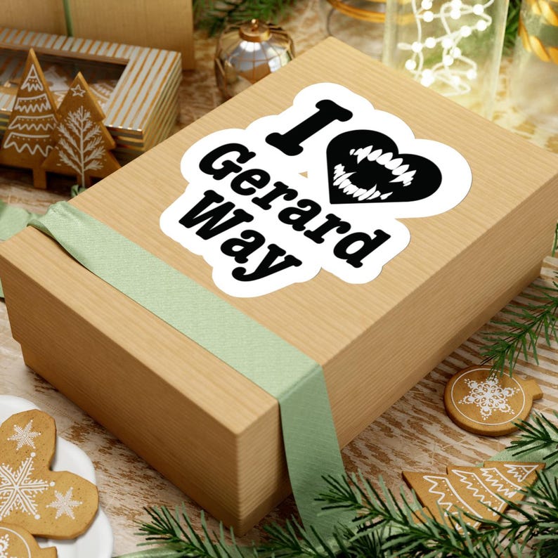 I Heart Gerard Way My Chemical Romance Sticker - Etsy