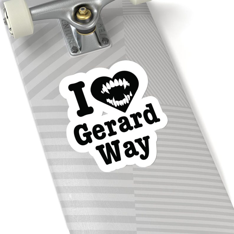 I Heart Gerard Way My Chemical Romance Sticker - Etsy