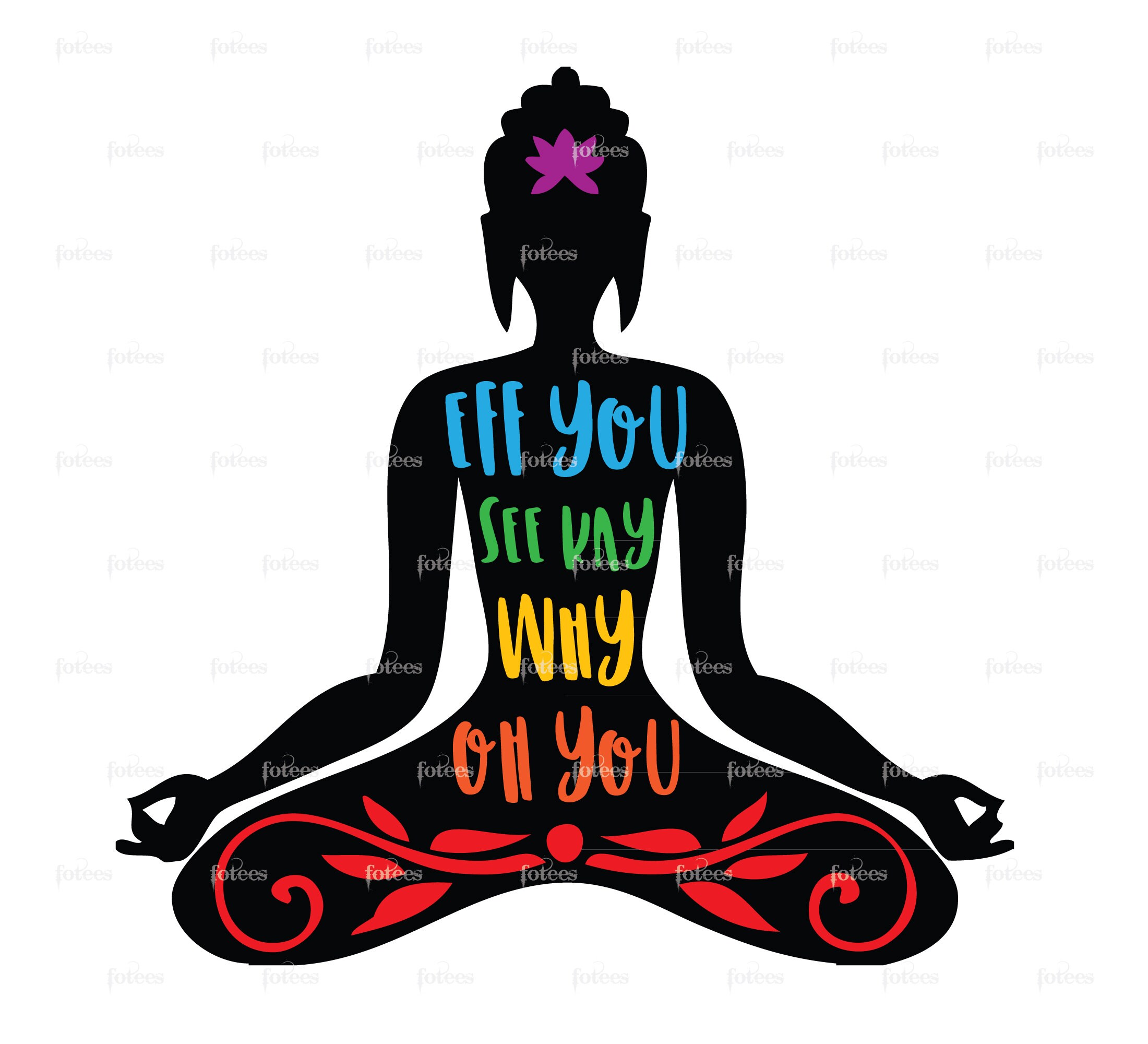 Eff You See Kay SVG PNG EPS | Etsy