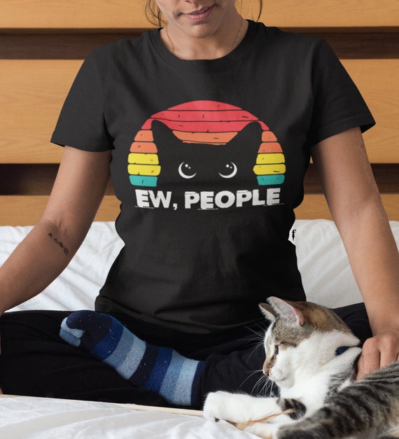 Ew People Cat SVG DXF PNG | Etsy