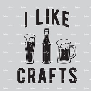 I Like Crafts SVG PNG EPS - Etsy