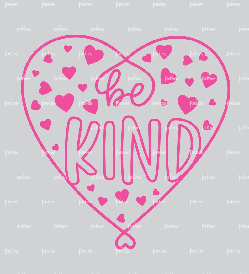 Be Kind SVG PNG Kindness Svg Kind Quote Svg Cute Saying - Etsy Canada