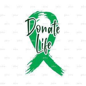 Donate Life SVG PNG DXF - Etsy