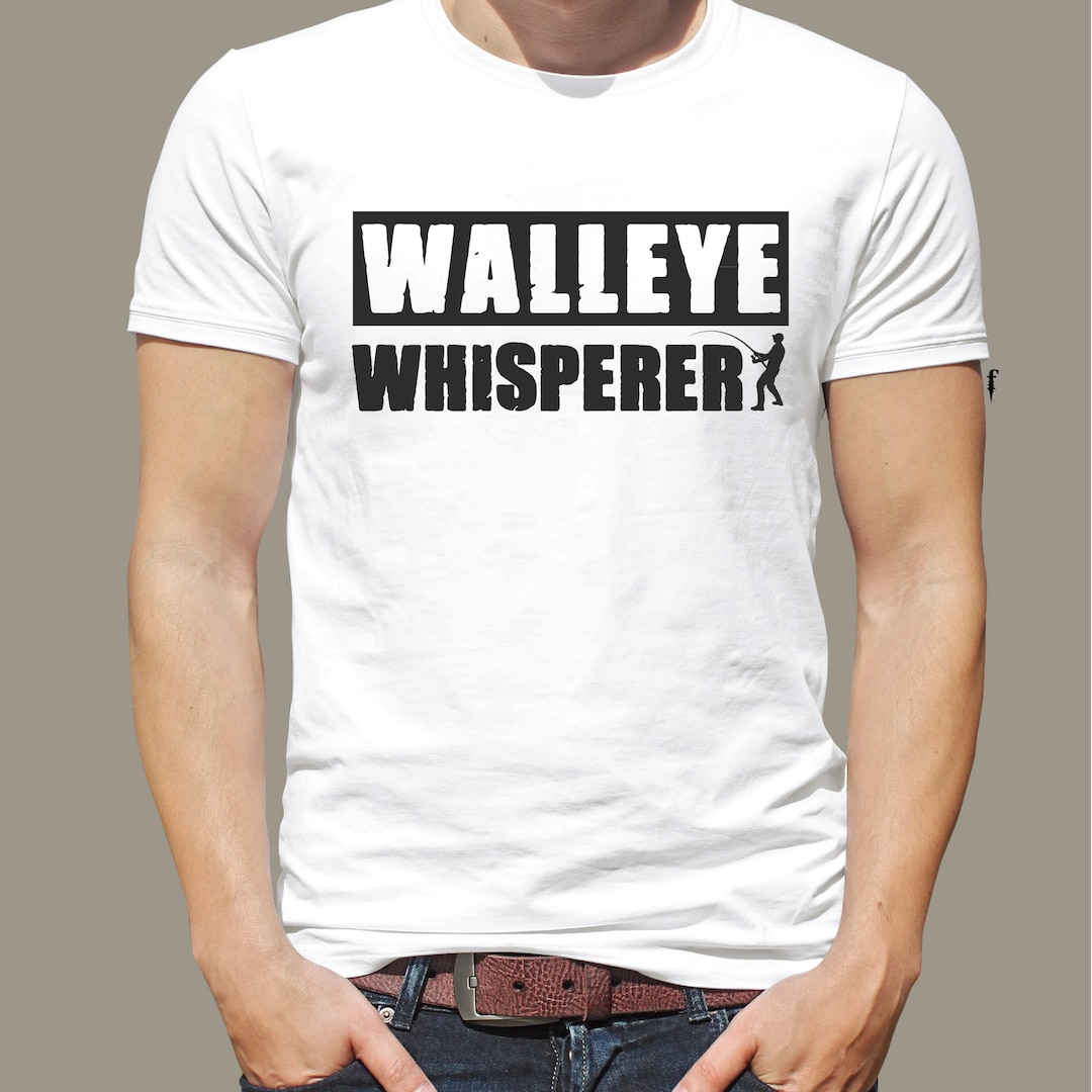 Walleye Whisperer SVG DFX Cut File - Etsy