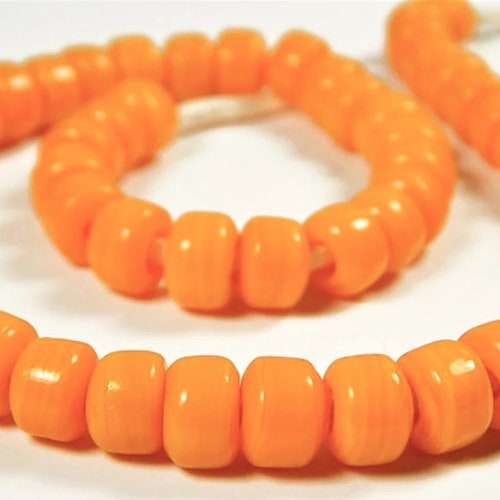 50 Pcs 9x6mm Transparent Red Glass India Crow Beads Light - Etsy