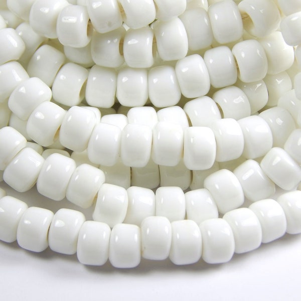 White Beads - Etsy