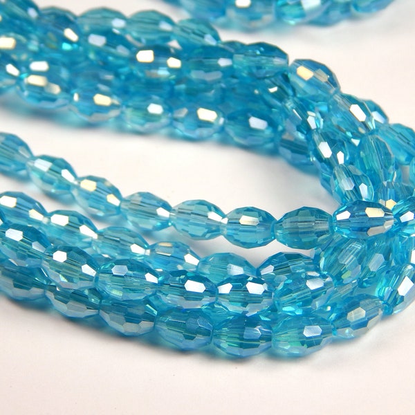 Blue Glass Gems - Etsy
