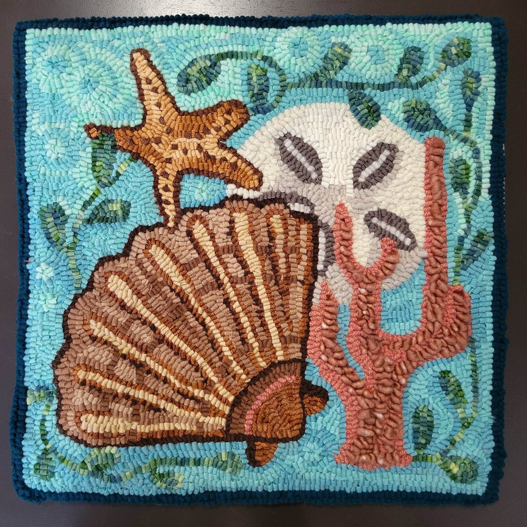 Mermaid's Treasures Rug Hooking Pattern - Etsy