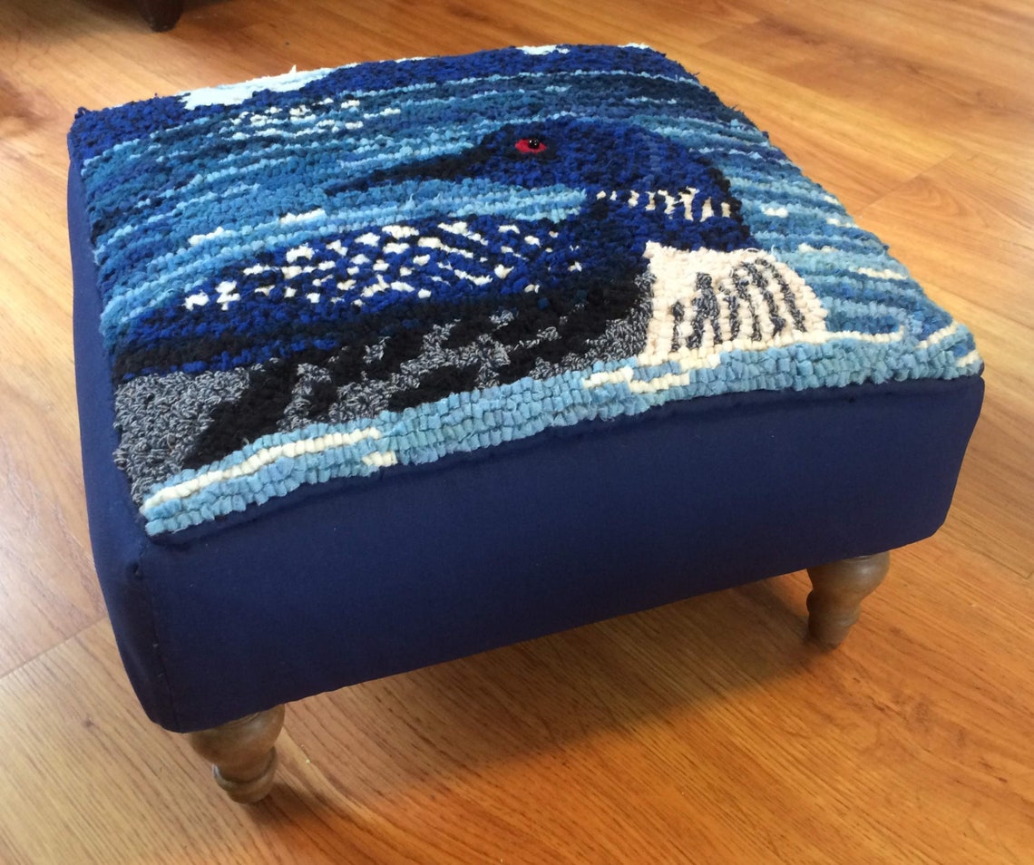 Six Mile Lake Loon Rug Hooking Pattern - Etsy