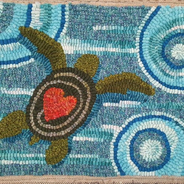 Sea Turtle Rug - Etsy